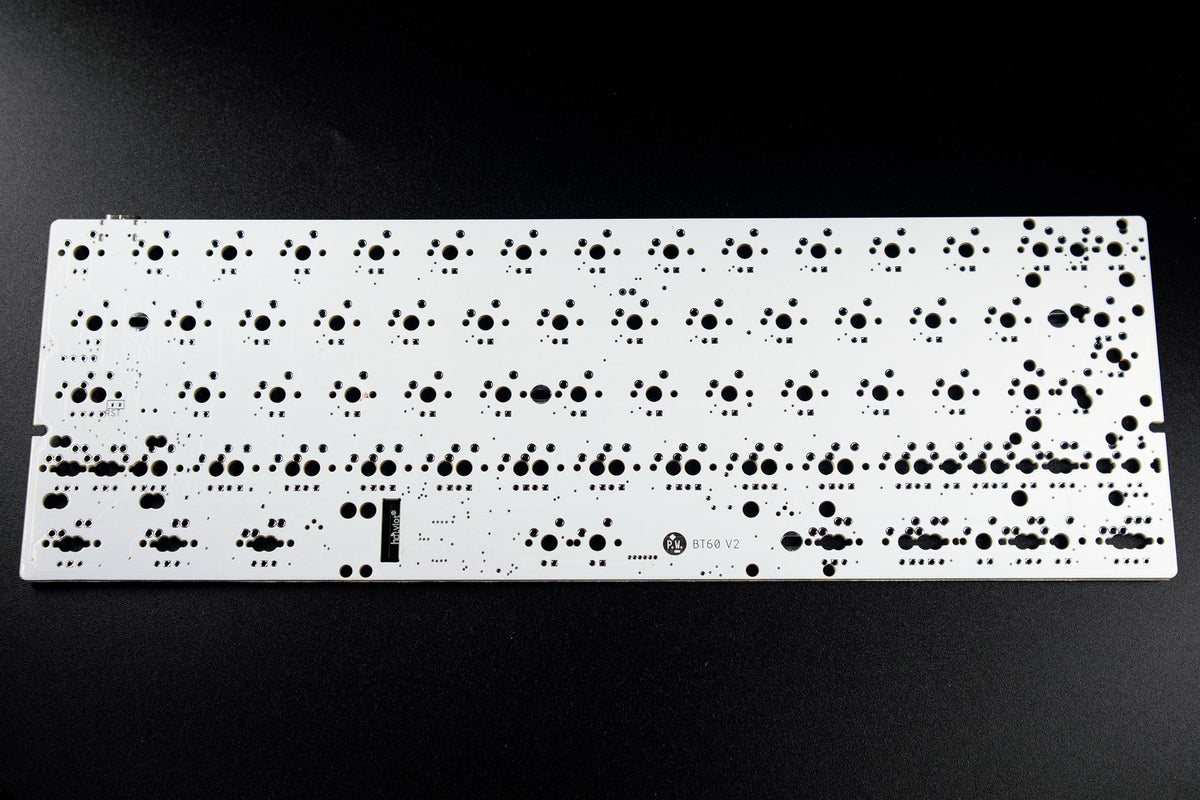BT60v2 - 60% Wireless Soldered Tray Mount PCB with RGB underglow ...