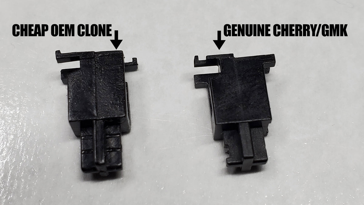 Genuine GMK Cherry Plate Mount Stabilizers – Upgrade Keyboards