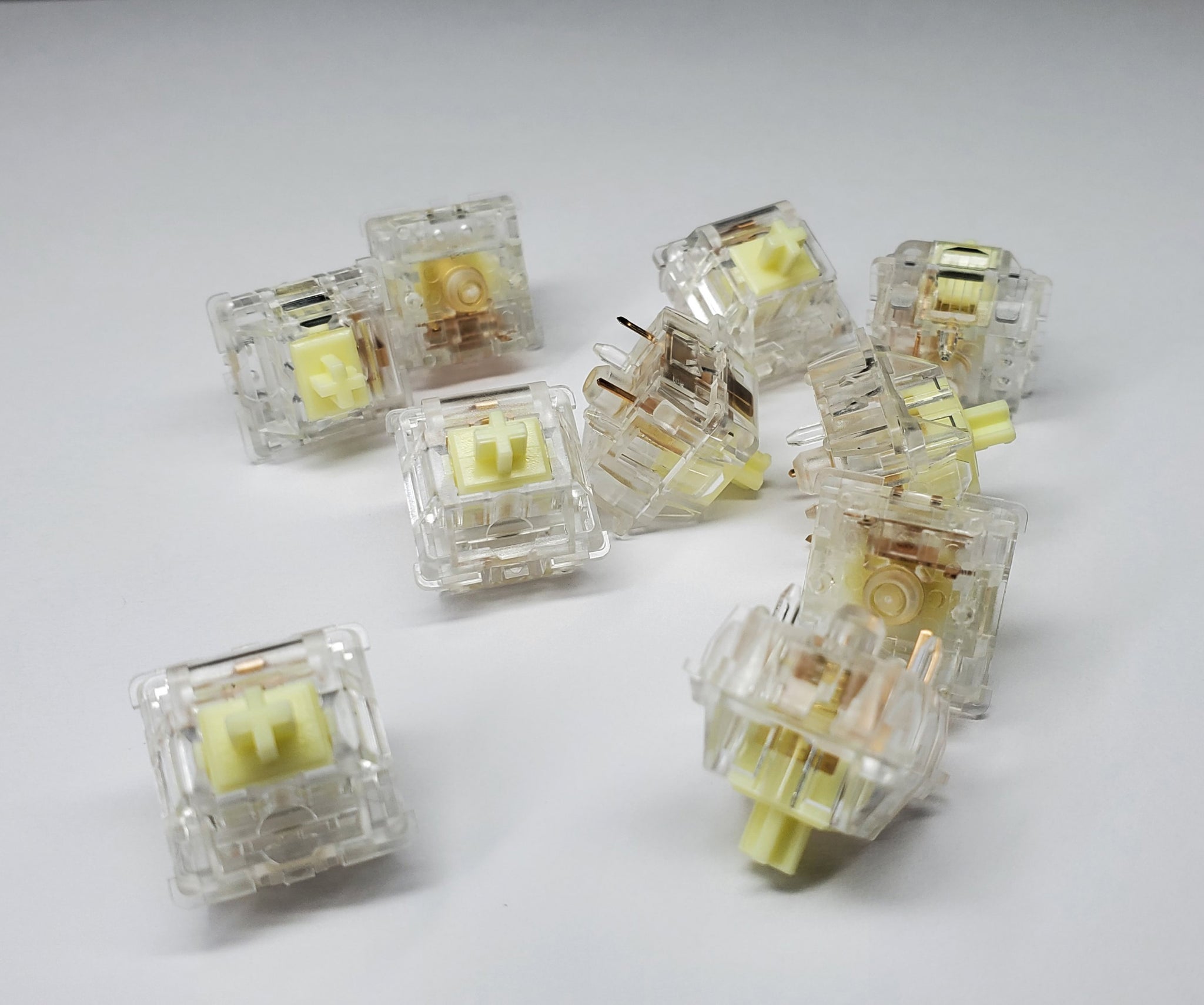 Durock Clear Linear Switches - L1, L2, L3, L4, L5 – Upgrade Keyboards