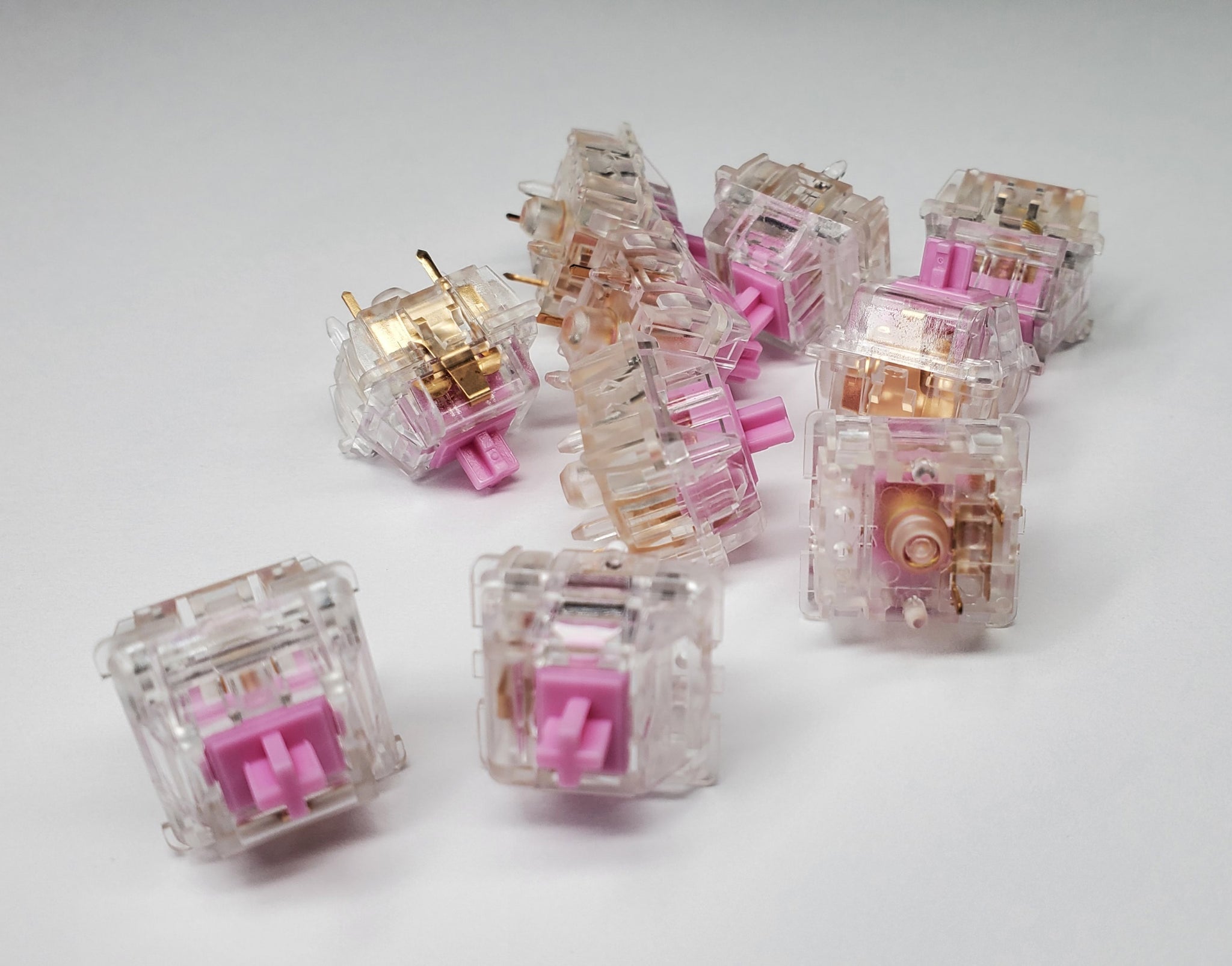 Durock Clear Linear Switches - L1, L2, L3, L4, L5 – Upgrade Keyboards