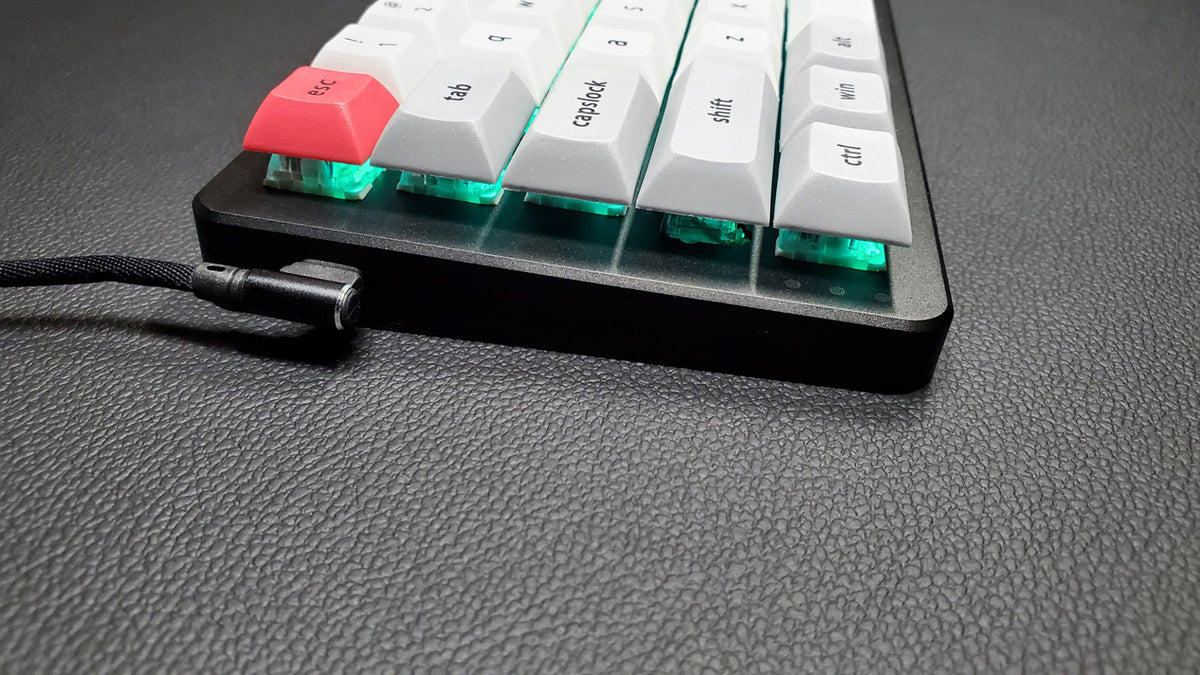 65 Percent Low Profile Aluminum QMK Mechanical Keyboard – Upgrade Keyboards